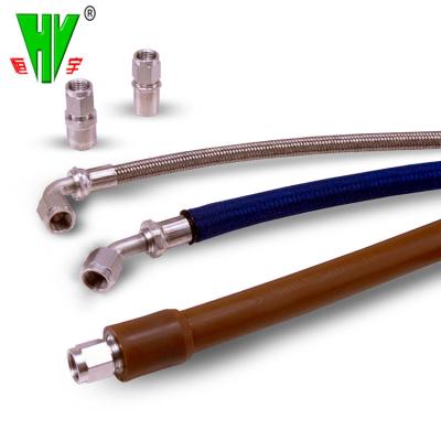 China 304 stainless steel wire shower hose custom metal flexible hoses for sale