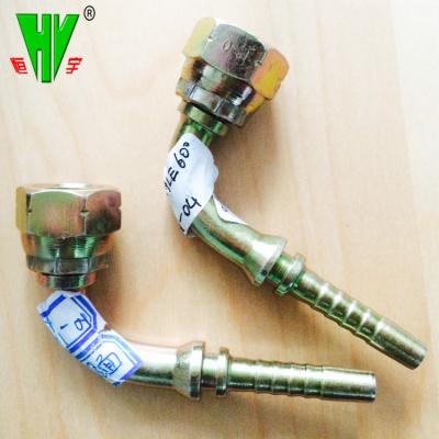 China China tube fitting BSP thread female 60 degree hose connect hydraulic hose fitting for sale