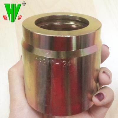 China Hydraulic connectors carbon steel clutch hydraulics hose ferrule for sale