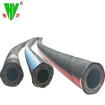 China Professional hydraulic hose manufacturer supply steel wire braid OEM rubber hoses sae100 r17 for sale