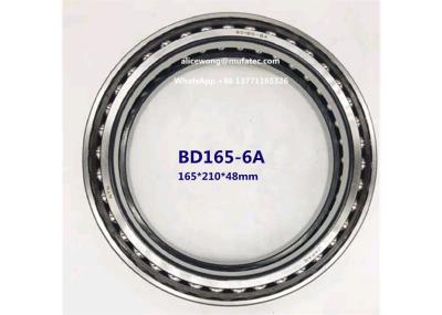 China BD165-6A excavator bearing thin section angular contact ball bearing 165*210*48mm for sale