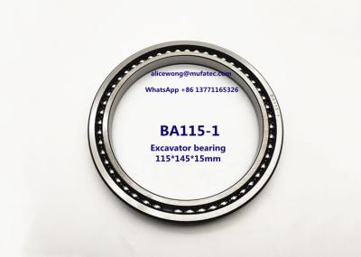 China BA115-1 excavator bearing angular contact ball bearing 115*145*15mm for sale