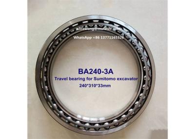 China BA240-3A Sumitomo excavator large travel bearing angular contact ball bearing 240*310*33mm for sale