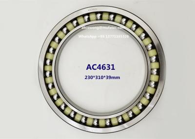China AC4631 excavator bearing thin section angular contact ball bearing 230*310*39mm for sale