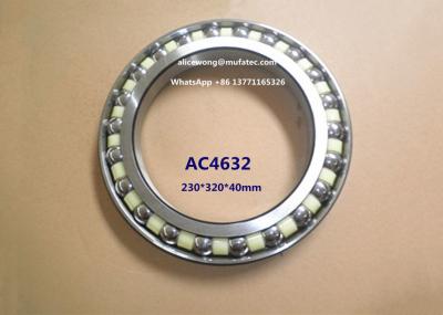 China AC4632 excavator bearing thin section angular contact ball bearing 230*320*40mm for sale