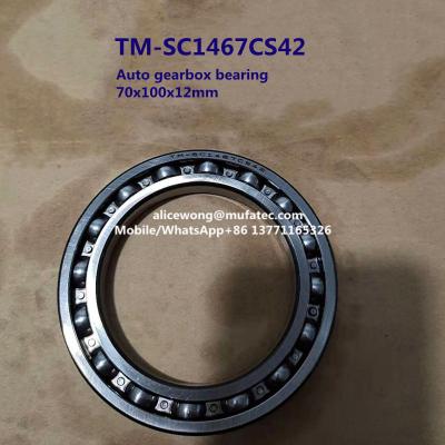 China TM-SC1467CS42 SC1467CS42 automotive manual transmission gearbox bearings non-standard ball bearings 70*100*12mm for sale