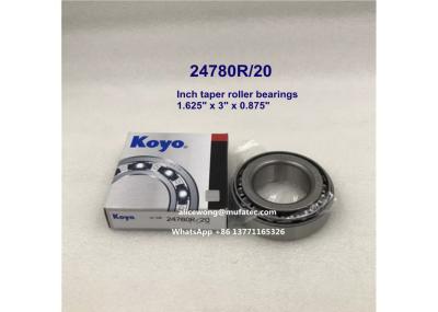 Cina 24780R/20 24780R/24720 cuscinetti per autoveicoli pollici cuscinetti a rulli conici 1.625x3x0.875 pollici in vendita