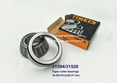 Cina 31594/31520 31594/20 cuscinetti per ruote per autoveicoli cuscinetti a rulli conici imperiali 34,93x76,2x29,37 mm in vendita