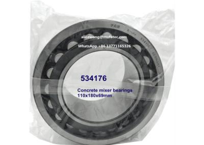 Cina 534176 Cuscinetti per miscelatori di calcestruzzo cuscinetti a rulli conici 110x180x69mm in vendita