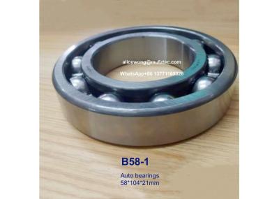 China B58-1 auto deep groove ball bearings no flange deep groove ball bearings 54*104*21mm for sale