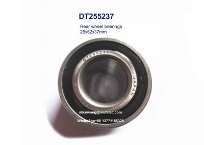 China DT255237 auto rear wheel hub bearings double row angular contact ball bearings 25*52*37mm for sale