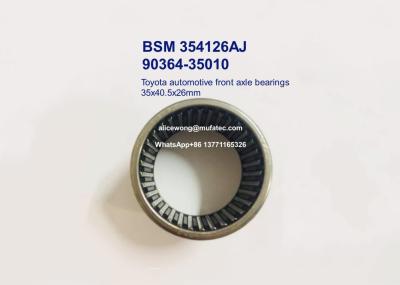 China BSM354126AJ 90364-35010 Toyota gearbox bearings front differential side bearings needle roller bearings 35*40.5*26mm for sale