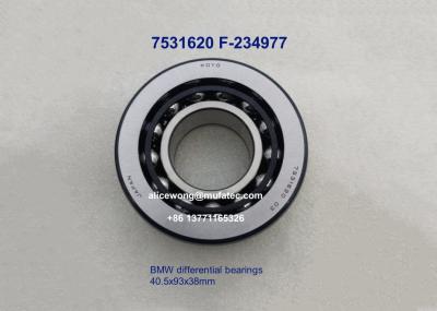 China 7531620.03 7531620 03 F-234977.12.SKL-H79 BMW differential bearing angular contact ball bearing 40.5*93*30/38mm for sale