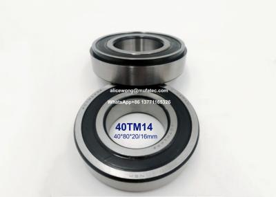 China 40TM14 automotive bearings non-standard deep groove ball bearings 40*80*20/16mm for sale