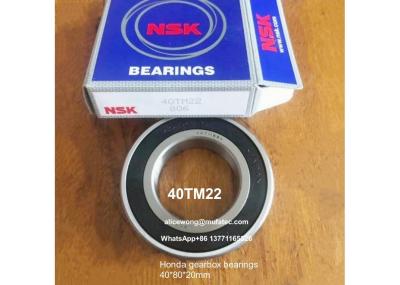 China 40TM22 Honda gearbox bearings non-standard deep groove ball bearings 40*80*20mm for sale
