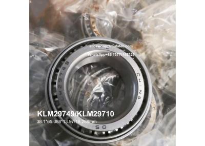 Cina KLM29749/KLM29710 cuscinetti per autoveicoli cuscinetti speciali a rulli conici 38.1*65.088*18.288/13.97mm in vendita