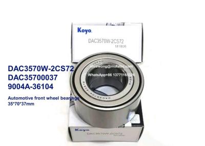 China DAC3570W-2CS72 DAC3570W 9004A-36104 DAC35700037 automotive wheel bearings 35x70x37mm for sale