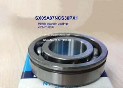 China SX05A87NCS30PX1 SX05A87 NCS30PX1 Honda gearbox bearing non-standard ball bearing 25*52*15mm for sale