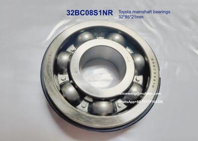 Cina 32BC08S1NR Cuscinetti per alberi principali Toyota cuscinetti speciali a sfera con cerchietta per riparazione e manutenzione Toyota 32x85x21mm in vendita