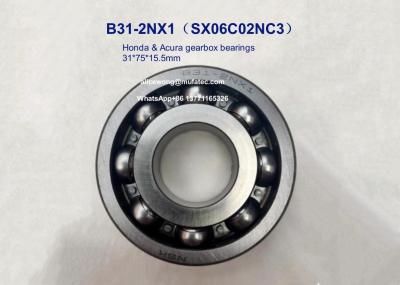 China B31-2NX1 B31-2 SX06C02NC3 Honda Acura gearbox bearings special ball bearings for car repair and maintenance 31x75x15.5mm for sale