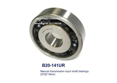 Cina B20-141UR B20-141 cuscinetti a sfera automatici a portata manuale cuscinetti a sfera speciali per la riparazione e la manutenzione di automobili 20x62x16 mm in vendita