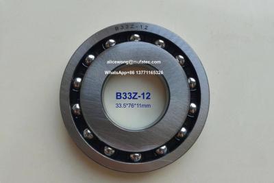 China B33Z-12 automotive gearbox bearings nylon cage ball bearings 33.5*76*11mm for sale