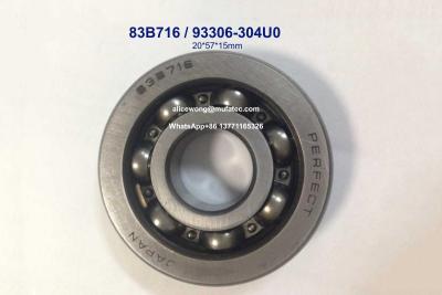 Cina 83B716 93306-304U0 cuscinetti a sfera speciali per i pistoni dell'albero motore di Yamaha 20*57*15 mm in vendita