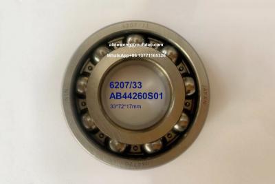 China 6207/33 AB44260S01 automotive gearbox bearings special ball bearings 33*72*17mm for sale