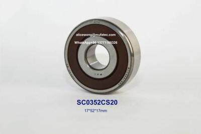 Cina SC0352LLUACS20 SC0352CS20 cuscinetti per autoveicoli cuscinetti a sfera speciali a scanalatura profonda 17*52*17mm in vendita