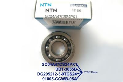 Cina SC04A47CS24PX1 SC04A47 BB1-3055B DG205212-3-9TCS24 91005-GCWB-95A cuscinetti per alberi a motore automatici 20*52*12mm in vendita
