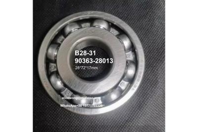 China B28-31 90363-28013 automotive gearbox bearings special ball bearings 28*72*17mm for sale