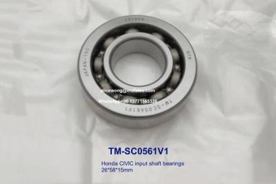 China TM-SC05A61V1 SC05A61 Honda Civic input shaft bearings special ball bearings for car repair and maintenance 26x58x15mm for sale