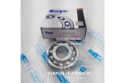 Cina 83A1058 F-110365.01 Cuscinetti dell'albero motore della motocicletta Yamaha Cuscinetti a sfera speciali 14.15*42*11/16mm in vendita