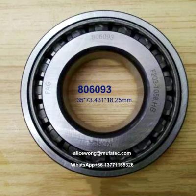 Cina 806093 cuscinetti per autoveicoli cuscinetti speciali a rulli conici 35*73.431*18.25mm in vendita