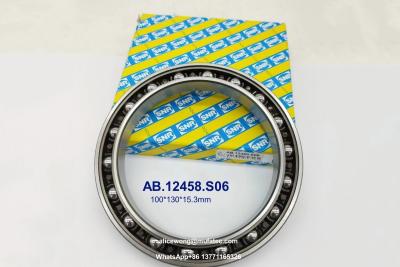 China AB.12458.S06 Renault JB0 JB1 gearbox differential bearings non-standard ball bearings 100*130*15.3mm for sale