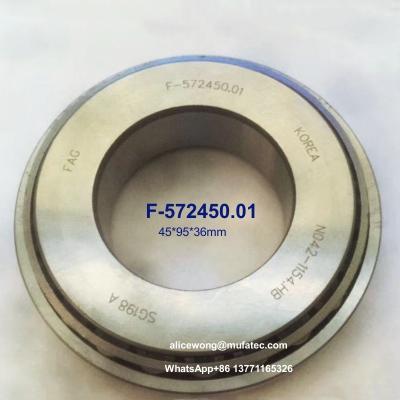 China F-572450.01 F-572450 automotive gearbox bearings taper roller bearings 45*95*36mm for sale