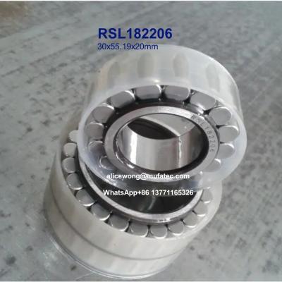 China RSL182206 printing bearings full complement roller bearings 30x55.19x20mm for sale