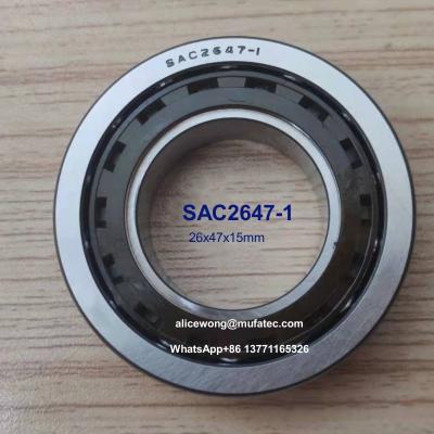 China SAC2647-1 auto steering bearings non-standard ball bearings 26x47x15mm for sale