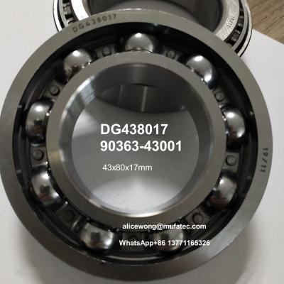 China DG438017 90363-43001 automotive bearings non-standard deep groove ball bearings 43x80x17mm-0.334kg for sale