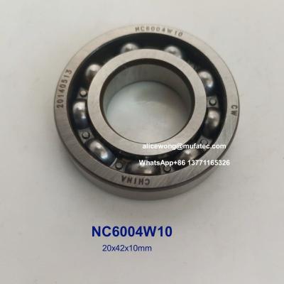 China NC6004W10 automotive steering column bearings special ball bearings 20x42x10mm for sale