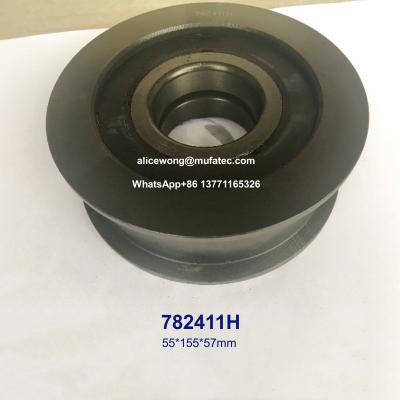 China Heavy load bearings with flange 55x155x57mm for fork mast repairing and maintenance 782411H for sale