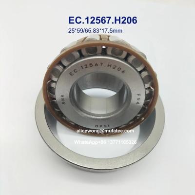 Cina CE.12567.H206 Cuscinetti speciali a rulli con gabbia e flange in nylon 25x59/65.83x17.5mm in vendita