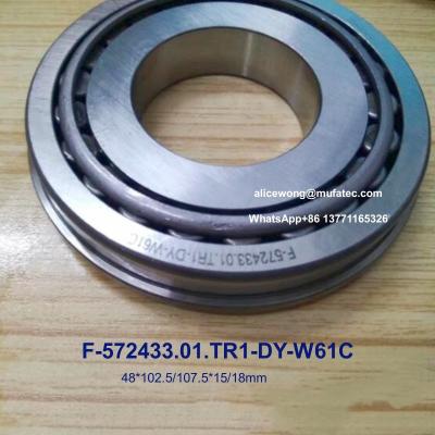 Cina F-572433.01.TR1-DY-W61C 48x102.5/107.5x15/18mm Cuscinetti per trasmissione automobilistica Cuscinetti a rulli conici in vendita