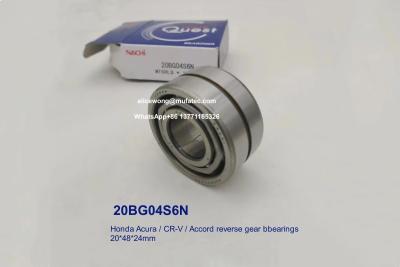 Китай 20BG04S6N Honda Acura CRV Accord Реверсные подшипники Двухрядные шаровые подшипники 20x48x24 мм продается