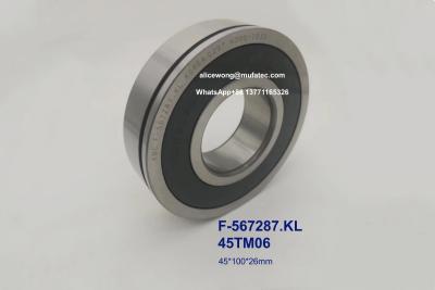 Cina F-567287.KL 45TM06 Cuscinetti per cambio per autoveicoli 45x100x26 mm con apertura sugli anelli esterni in vendita