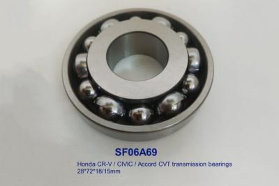 Cina SF06A69 Honda CR-V Civic Accord Cuscinetti CVT Cuscinetti a sfera a scanalatura profonda 28x72x18/15mm in vendita