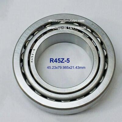 China R45Z-5 Automotive Transmission Bearings 45.23x79.985x21.43mm Taper Roller Bearings for sale