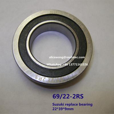 Cina 69/22-2RS cuscinetto a sfera a scanalatura profonda Suzuki cuscinetto a sfera a scanalatura profonda 22*39*9mm in vendita