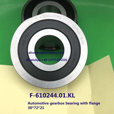 China F-610244 01 F-610244.01.KL auto bearing special ball bearing with flange 30*72*21mm for sale