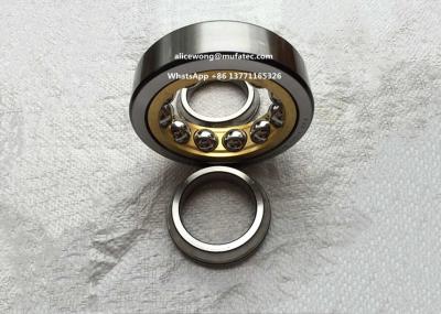 China QJ307 four point contact ball bearings heavy duty bearing brass cage bearings 35*80*21mm for sale